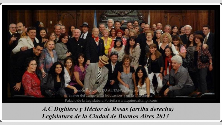 El periodista Alfredo Carlos Dighiero recuerda a Héctor De Rosas ...