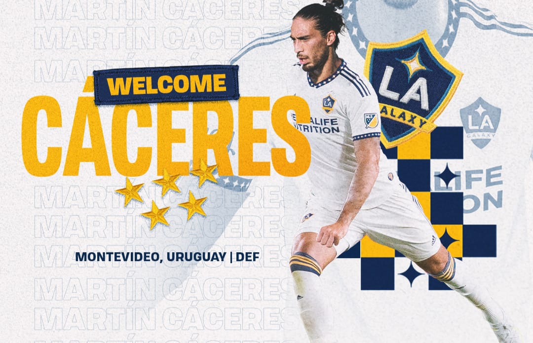 Martín Cáceres es nuevo jugador de LA Galaxy » Portal Medios Públicos