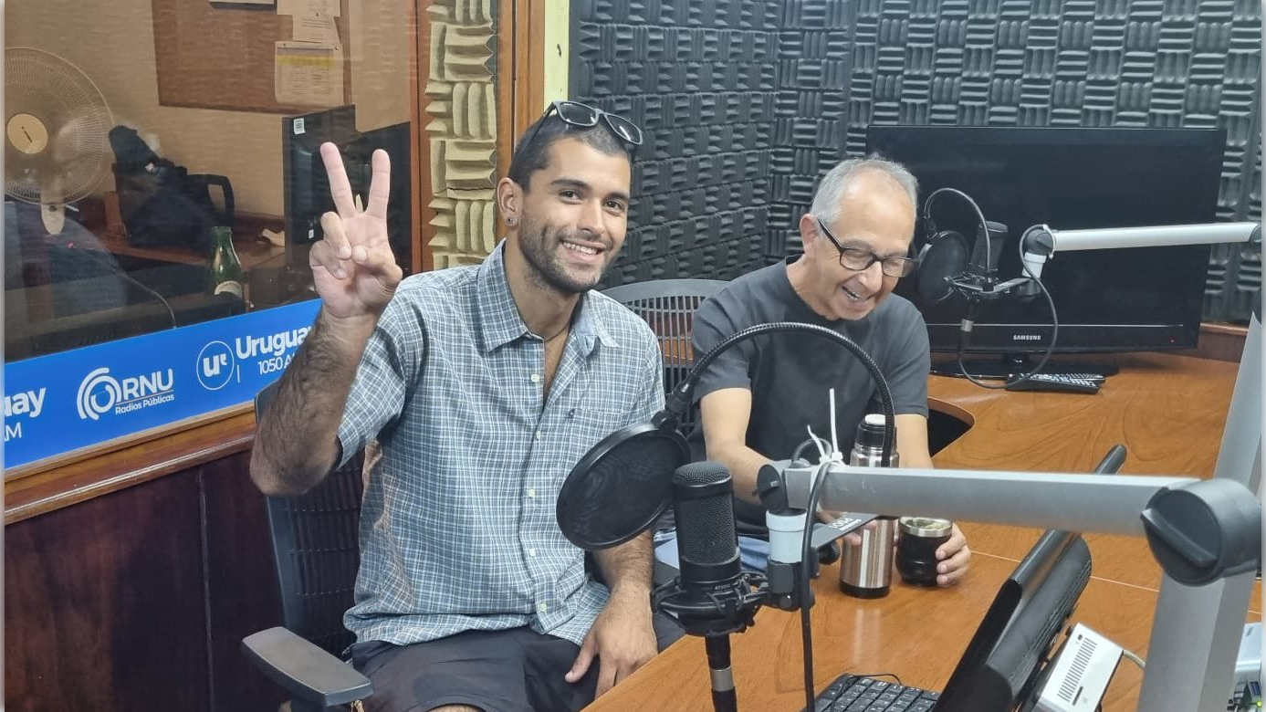 Con Jonathan Silva, artesano brasileño que está recorriendo sudamerica ...