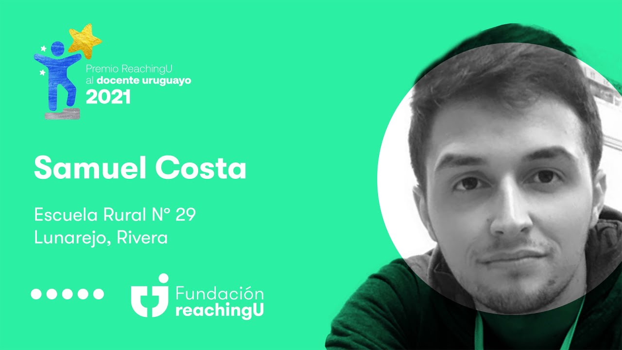 Samuel Costa, ganador del Premio ReachingU 2021 » Portal Medios Públicos